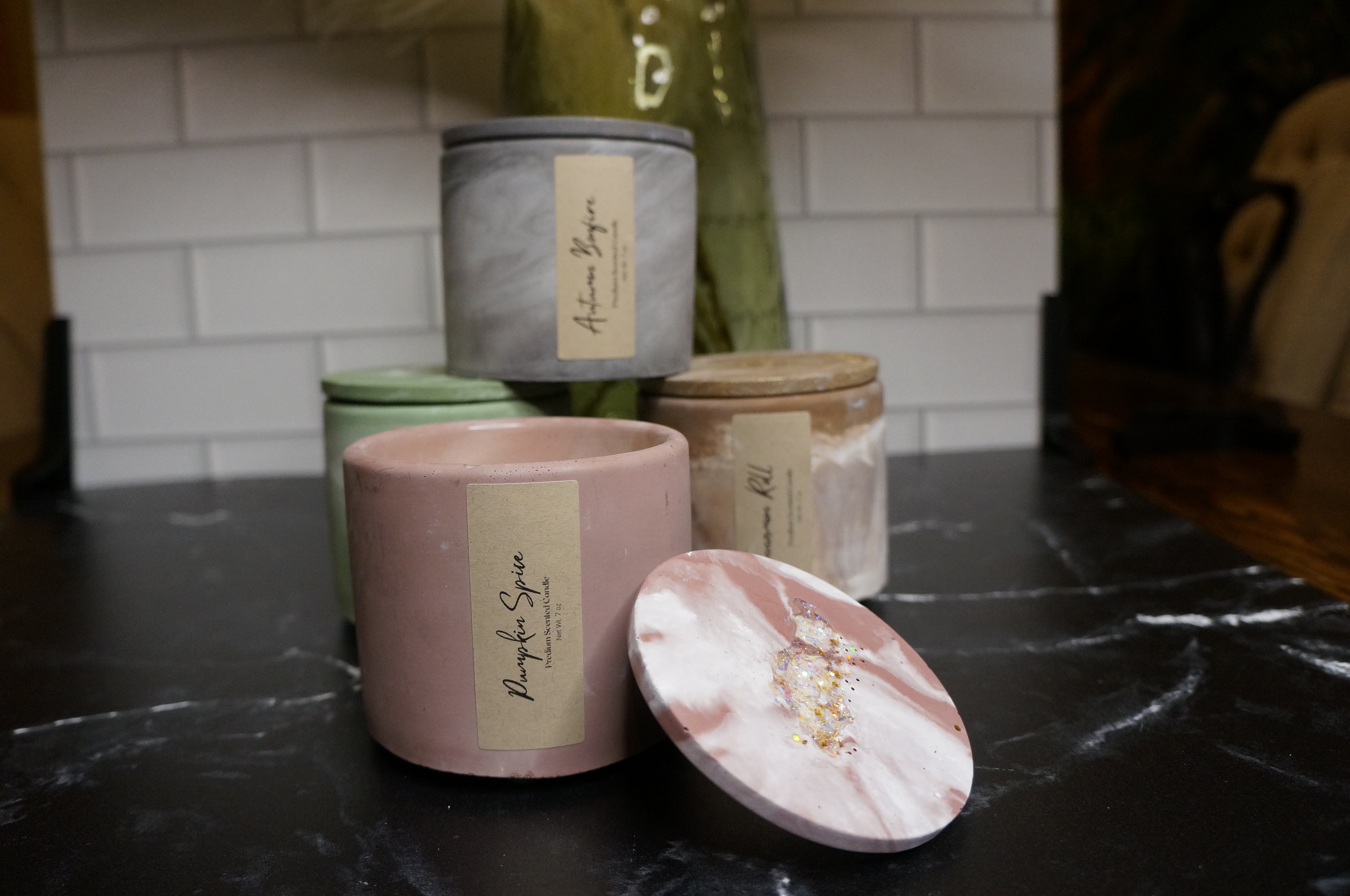 7 oz. Stone Vessel Collection – Twistedvinescandleco