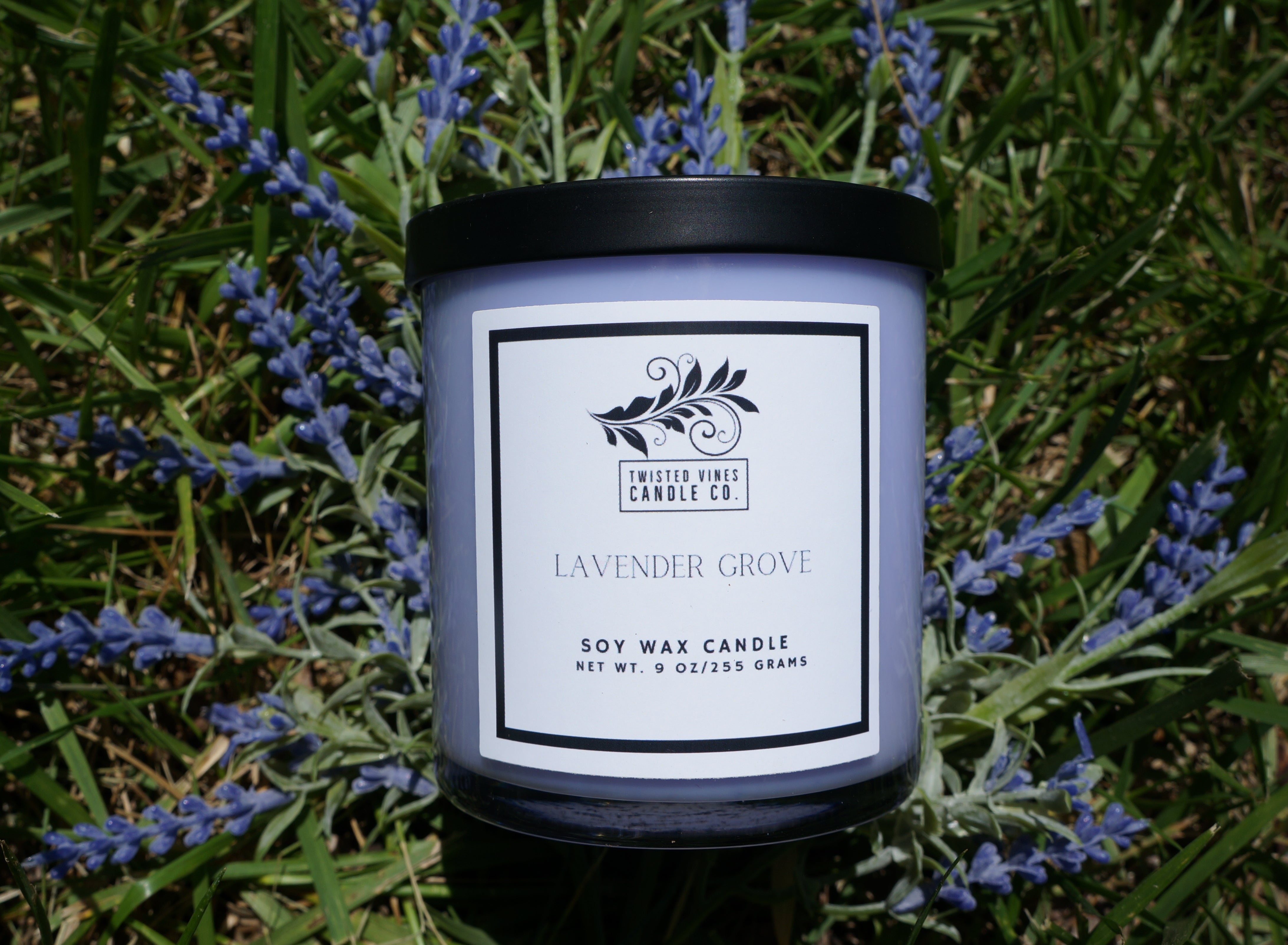 Lavender Grove 9 oz Candle – Twistedvinescandleco